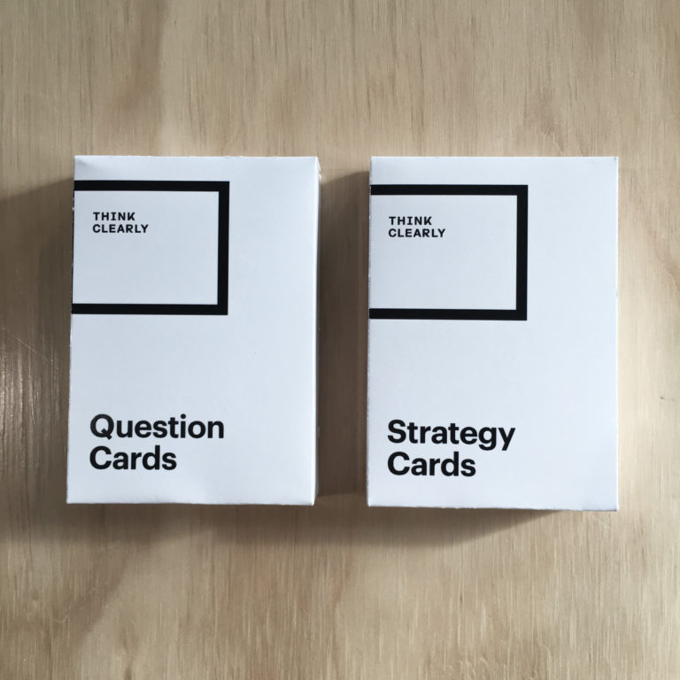 Card decks – Think Clearly